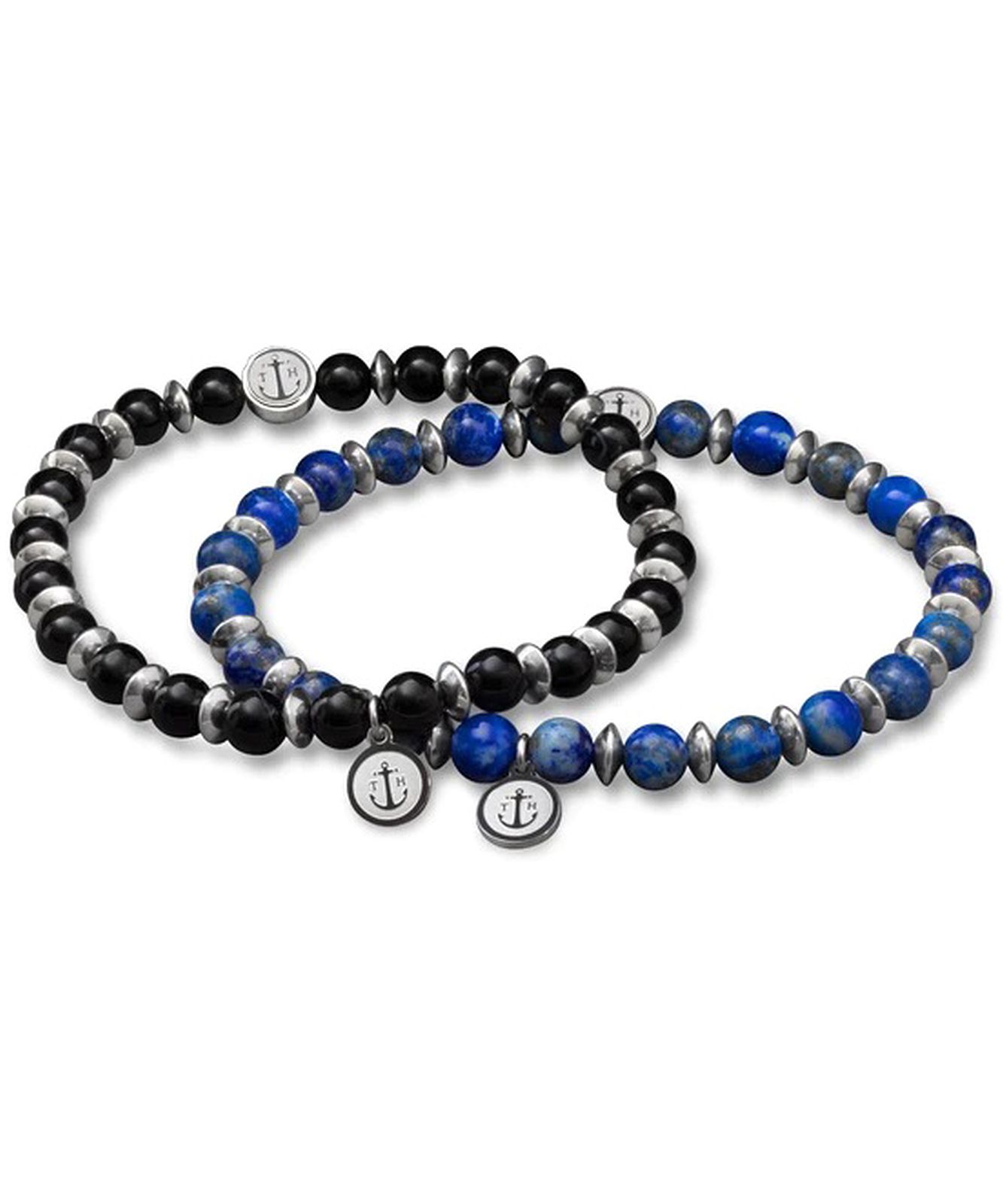 Tom Hope TM0506 - Laguna Steel Black & Blue Gift Set Karkötő • Eórák.hu