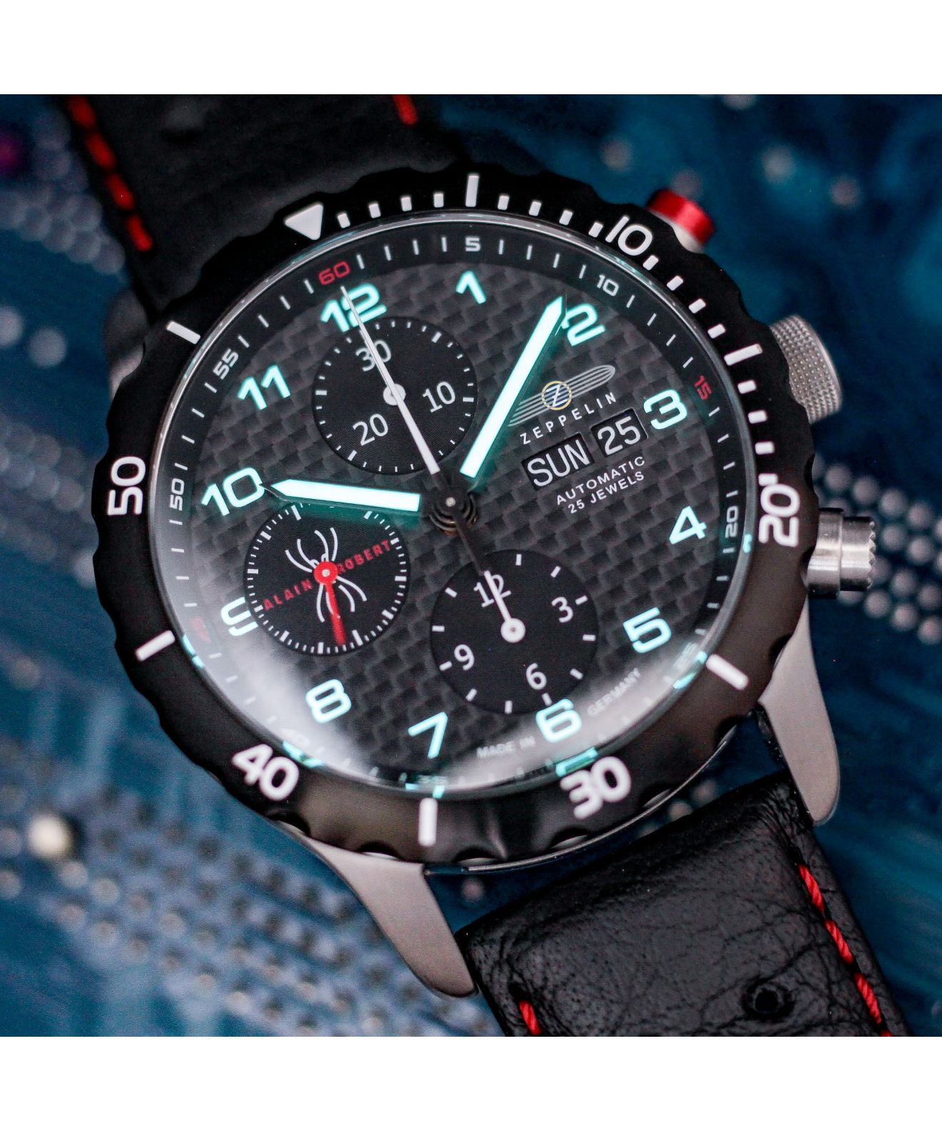 Zeppelin 7216-2 - Night Cruise Chronograph Karóra • Eórák.hu