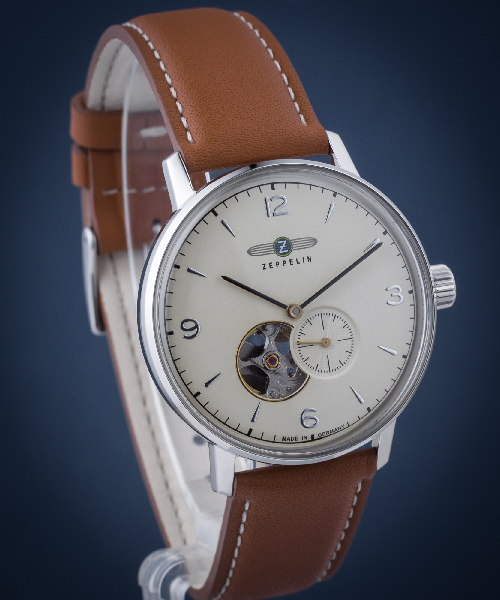 Zeppelin 8066-5_N - Hindenburg Open Heart Automatic Karóra • Eórák.hu