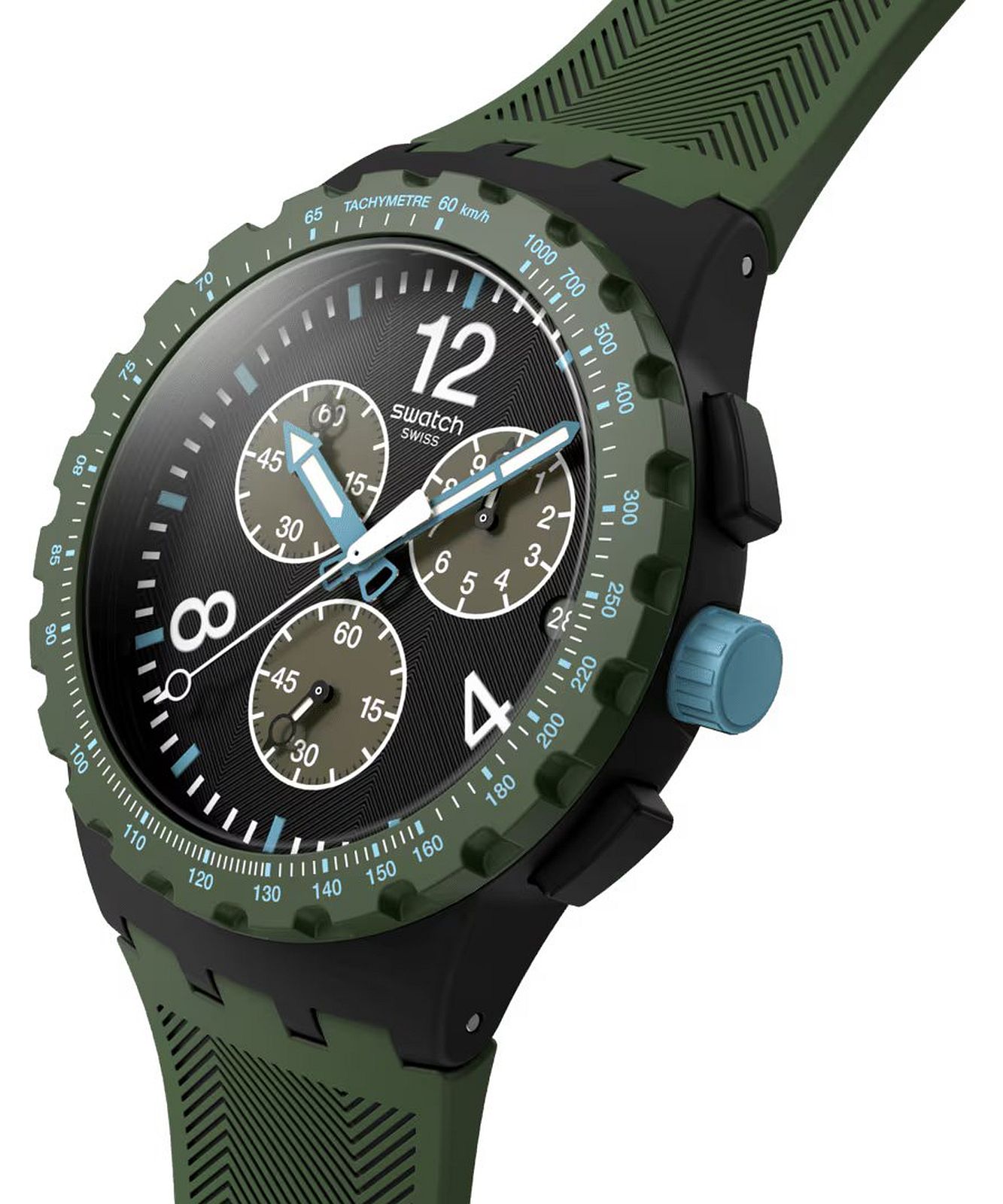 Swatch SUSB421 - Olive Rush Chronograph karóra • Eórák.hu